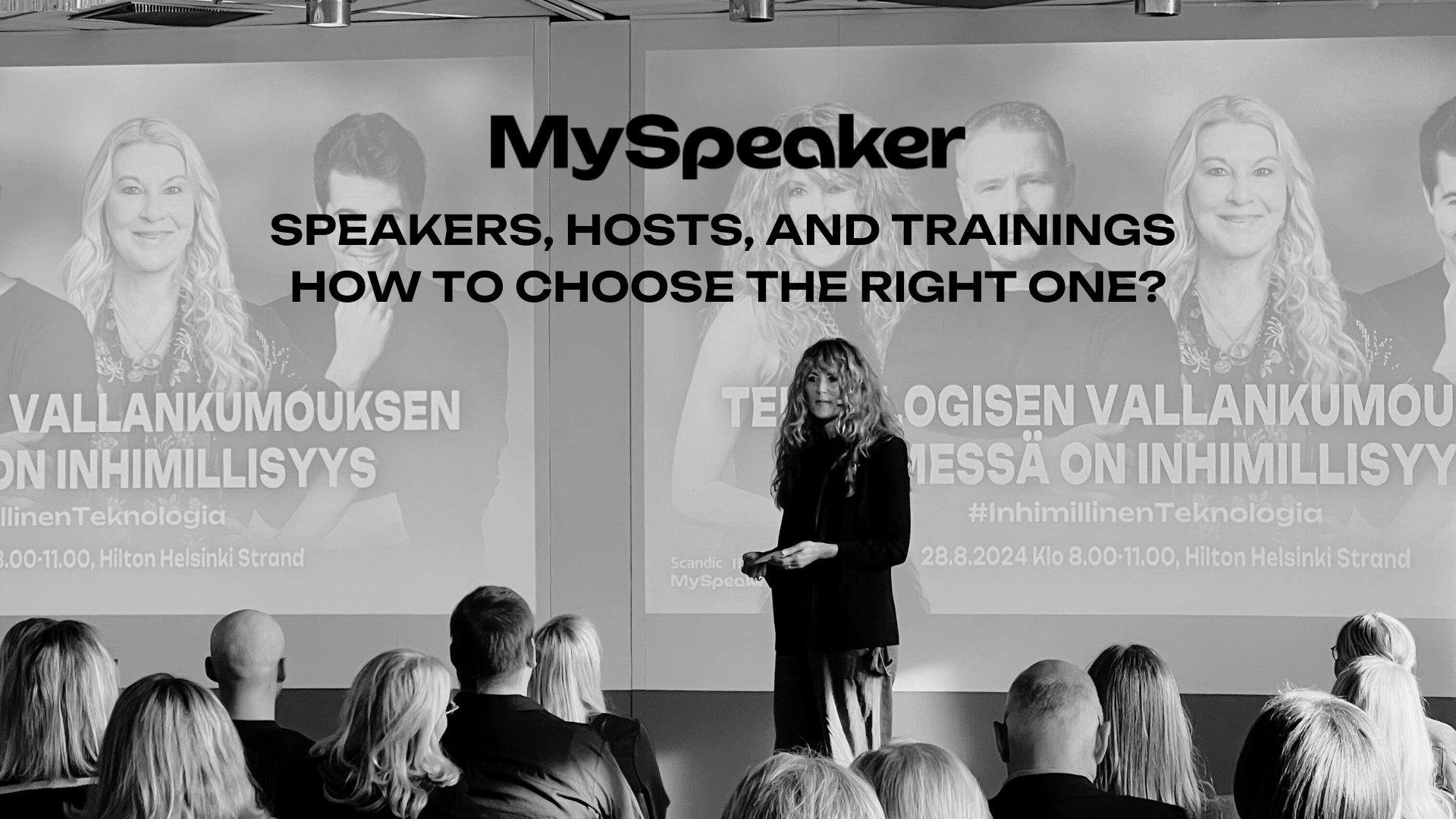 Speakers, Hosts, and Trainings | How to Choose the Right One?